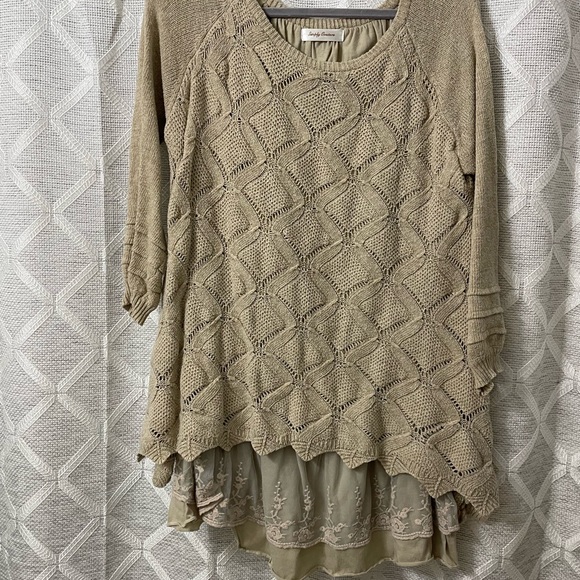 Simply Couture | Sweaters | Simply Couture Super Cozy Layered Sweater ...